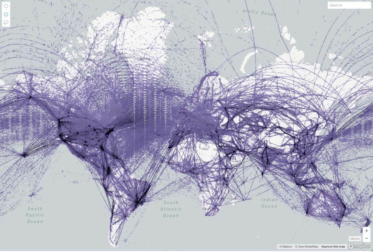 Geospatial intelligence goes global with air traffic data - Spire ...
