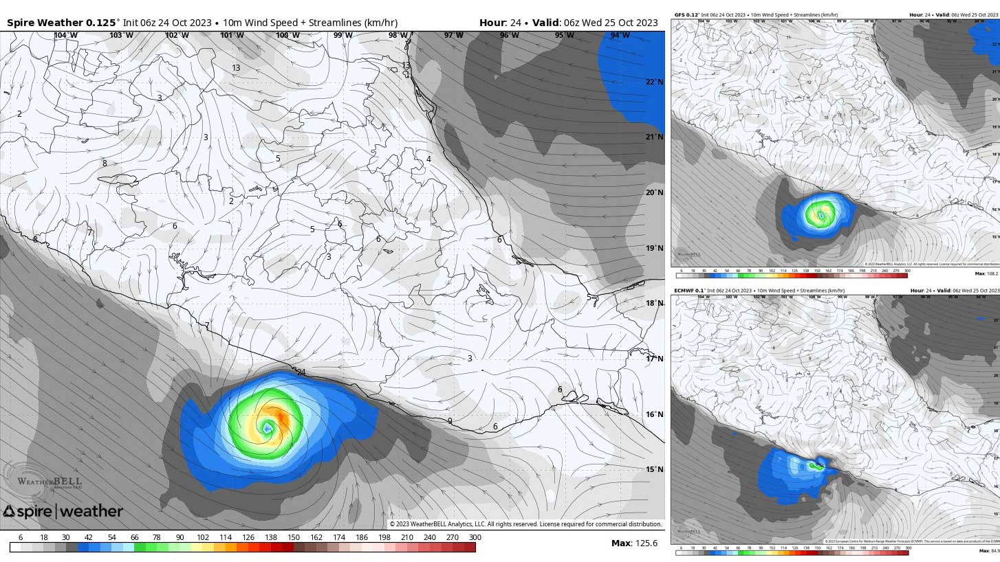 Hurricane Otis: Rapid intensification and climate change - Spire ...