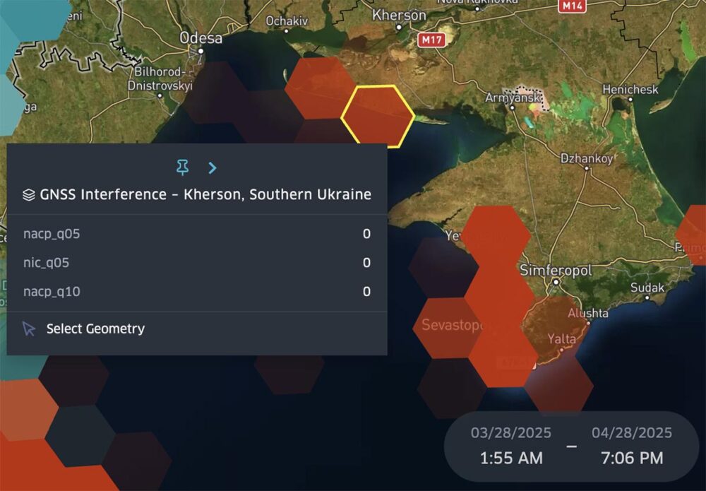 GNSS interference report: Russia - Part 2 of 4: Crimea and the Black ...